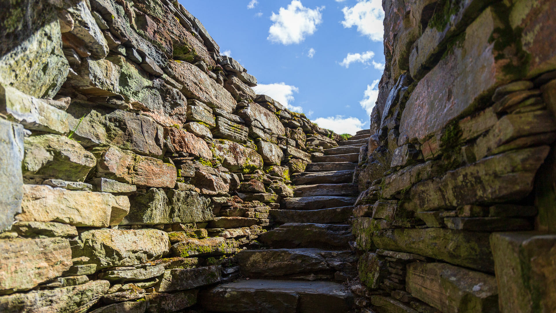 Dun Telve Broch - seltsamer Turm aus der Eisenzeit