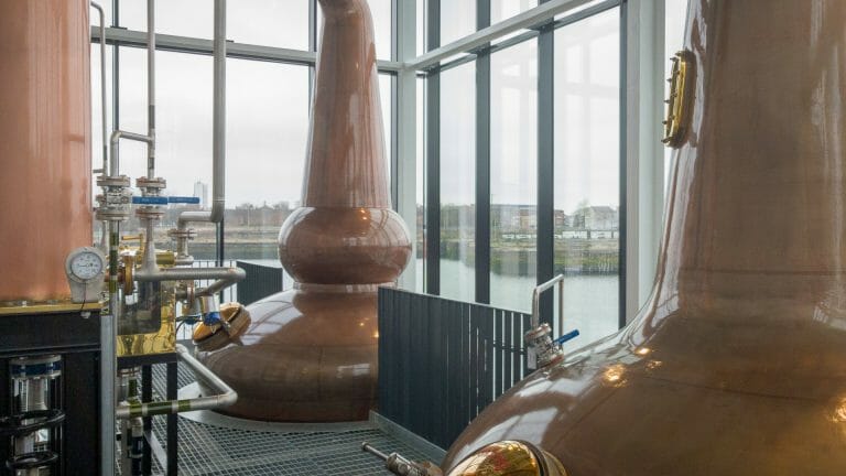 Clydeside Distillery - Glasgow's whisky distillery on the River Clyde