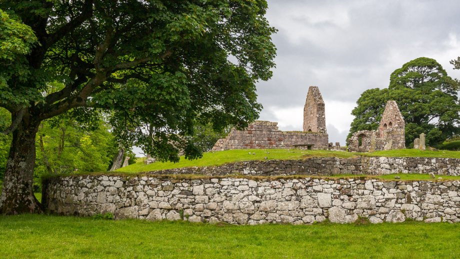 Brodick Castle und ihre Gärten auf der Isle of Arran