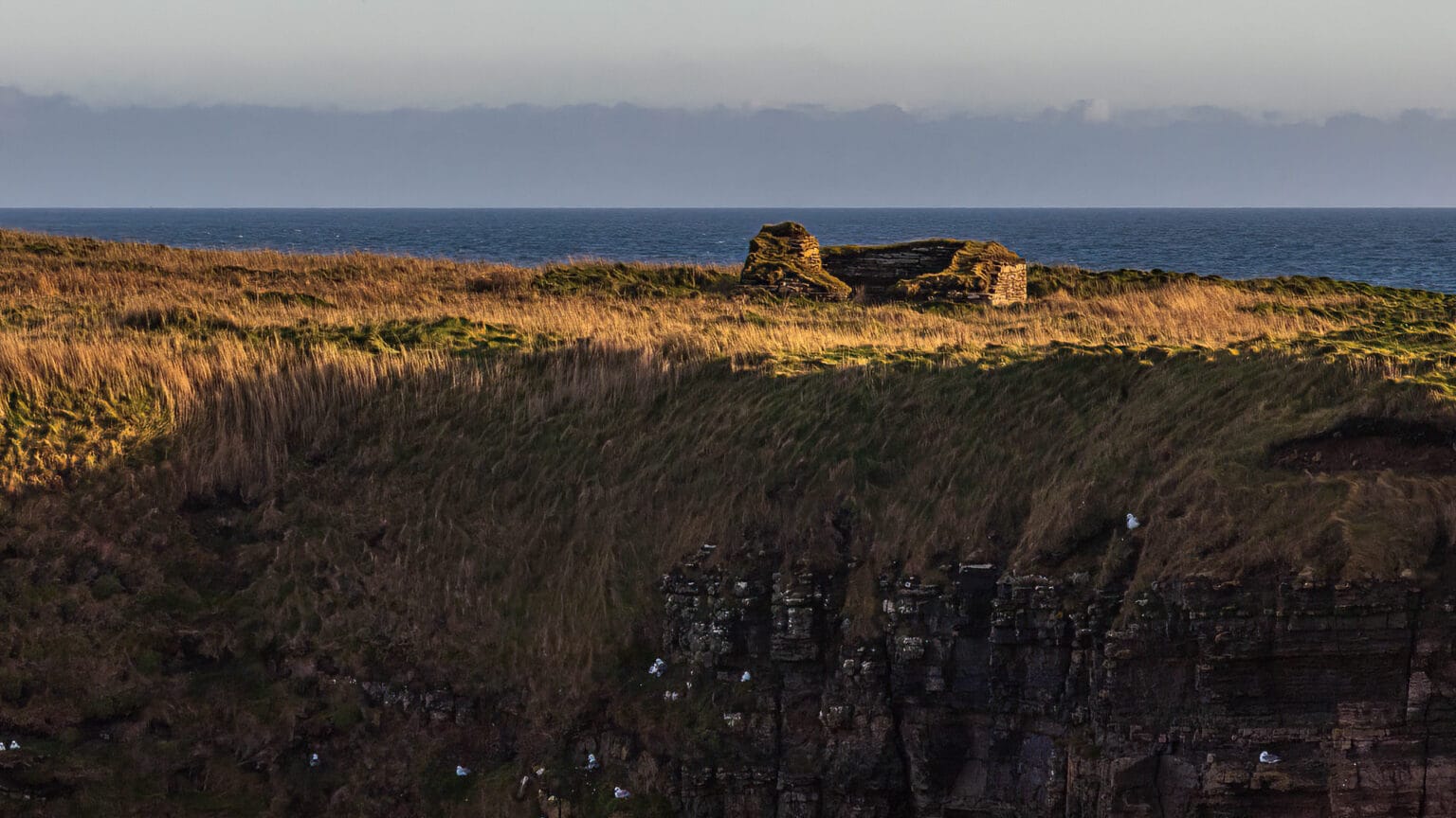 Brough of Deerness, The Gloup und das Mull Head Reserve