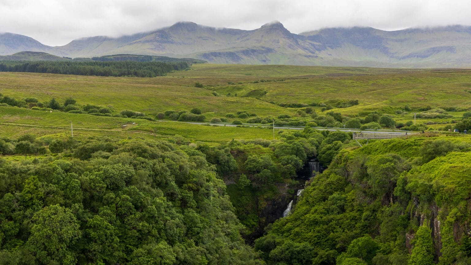 Lealt Falls - Skye's most beautiful view into the abyss